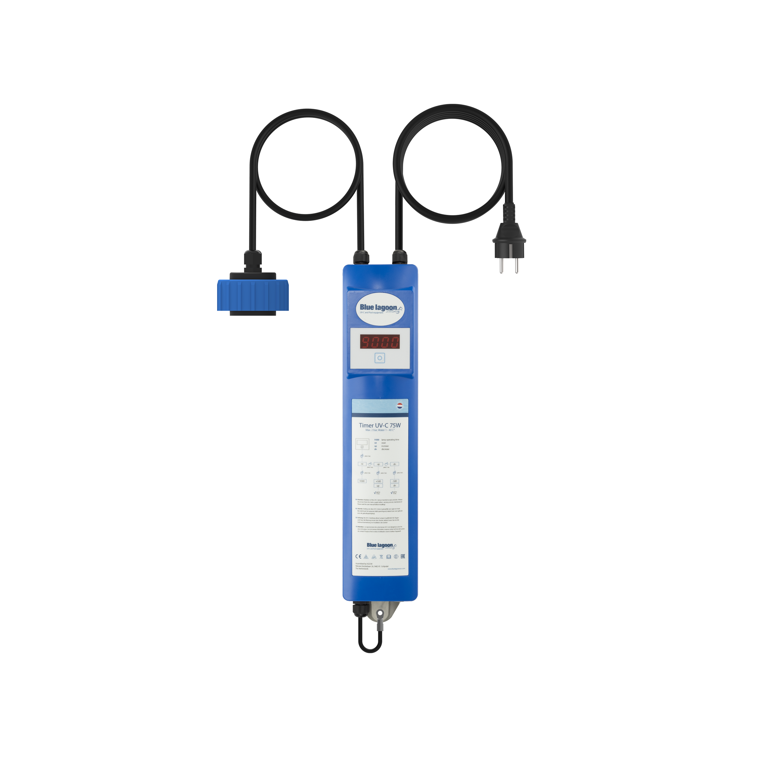 Electrics Blue Lagoon UV-C Timer 75 W – VGE B.V.