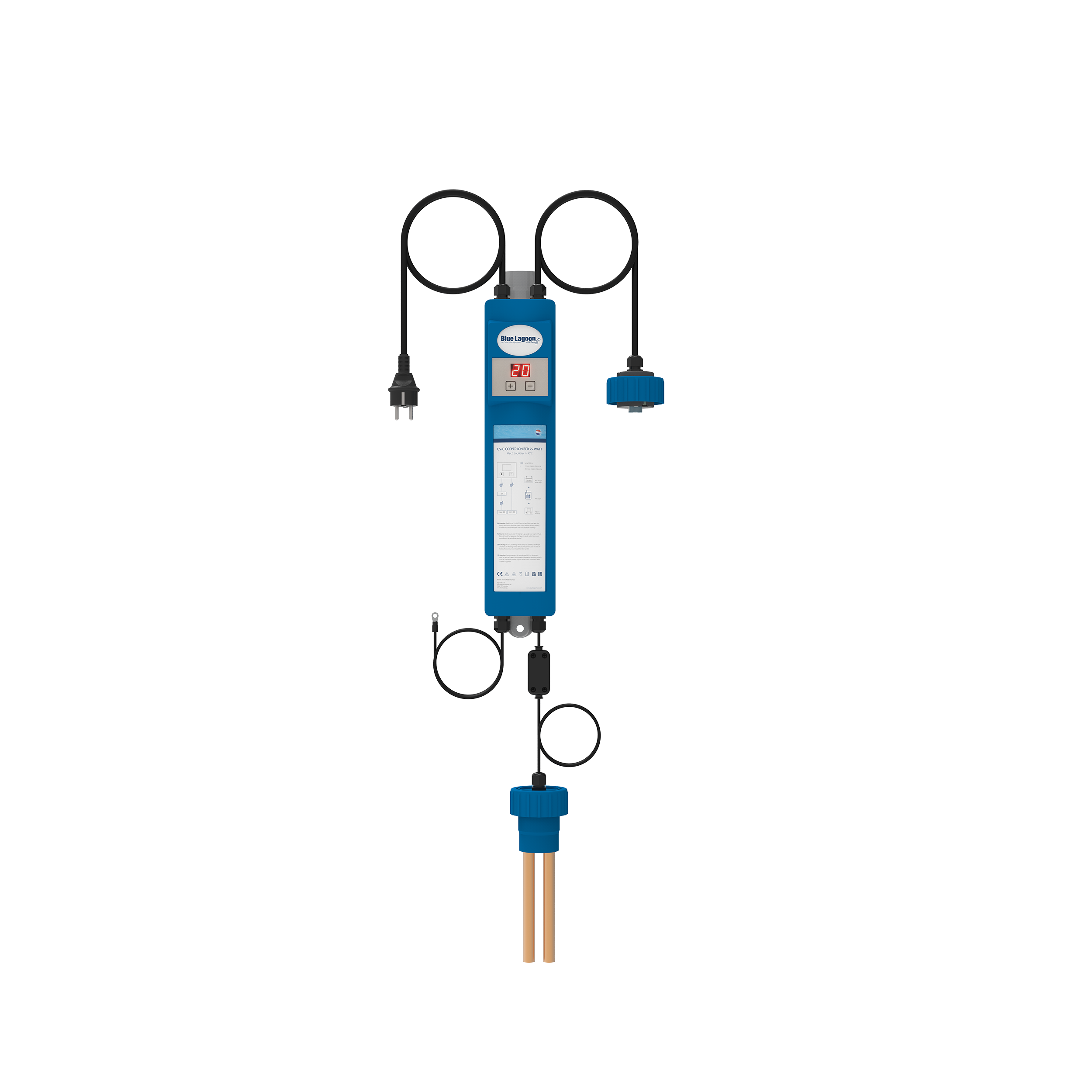 Electrics Blue Lagoon UV-C Ionizer 75 W – VGE B.V.